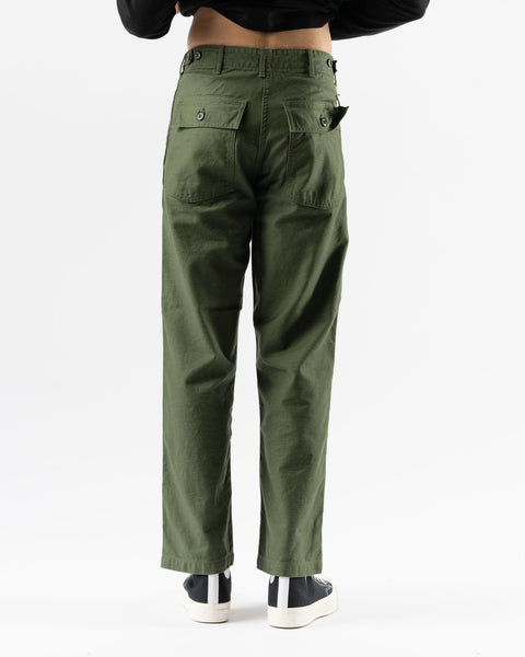 orSlowUS Army Fatigue Pants in Black Stone Curated at Jake and Jones