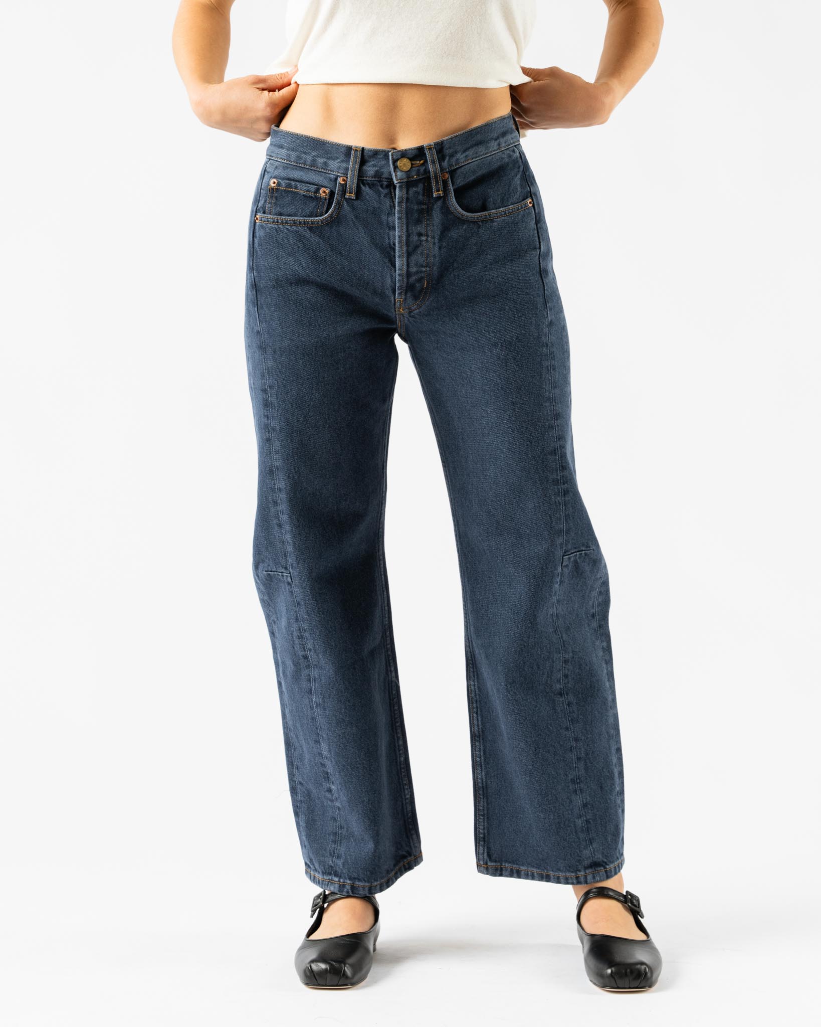 B Sides Slim Lasso Long in Dale Wash Curated at Jake and Jones
