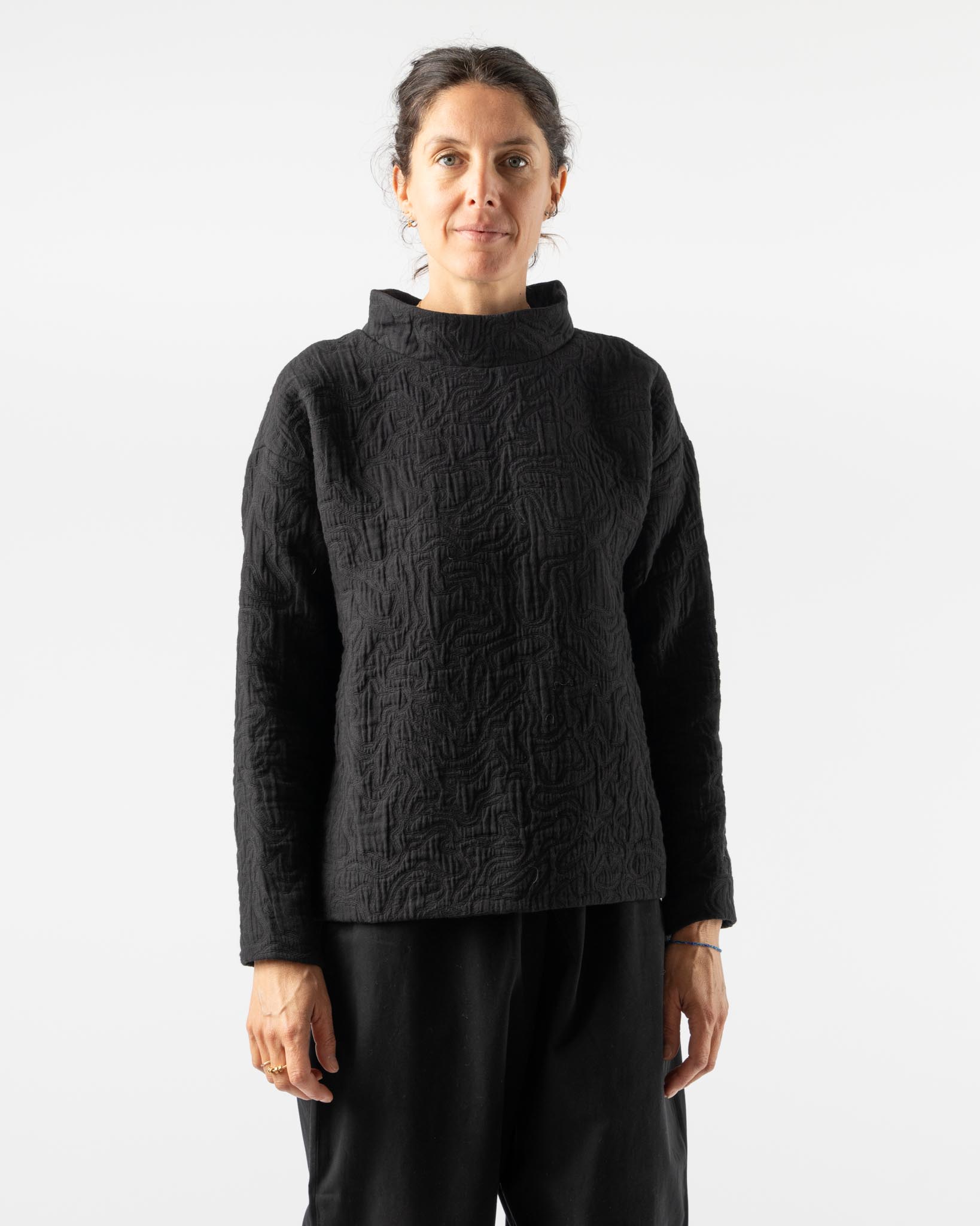 Toogood The Scuba Diver Top in Contour Jacquard Print Curated at Jake ...