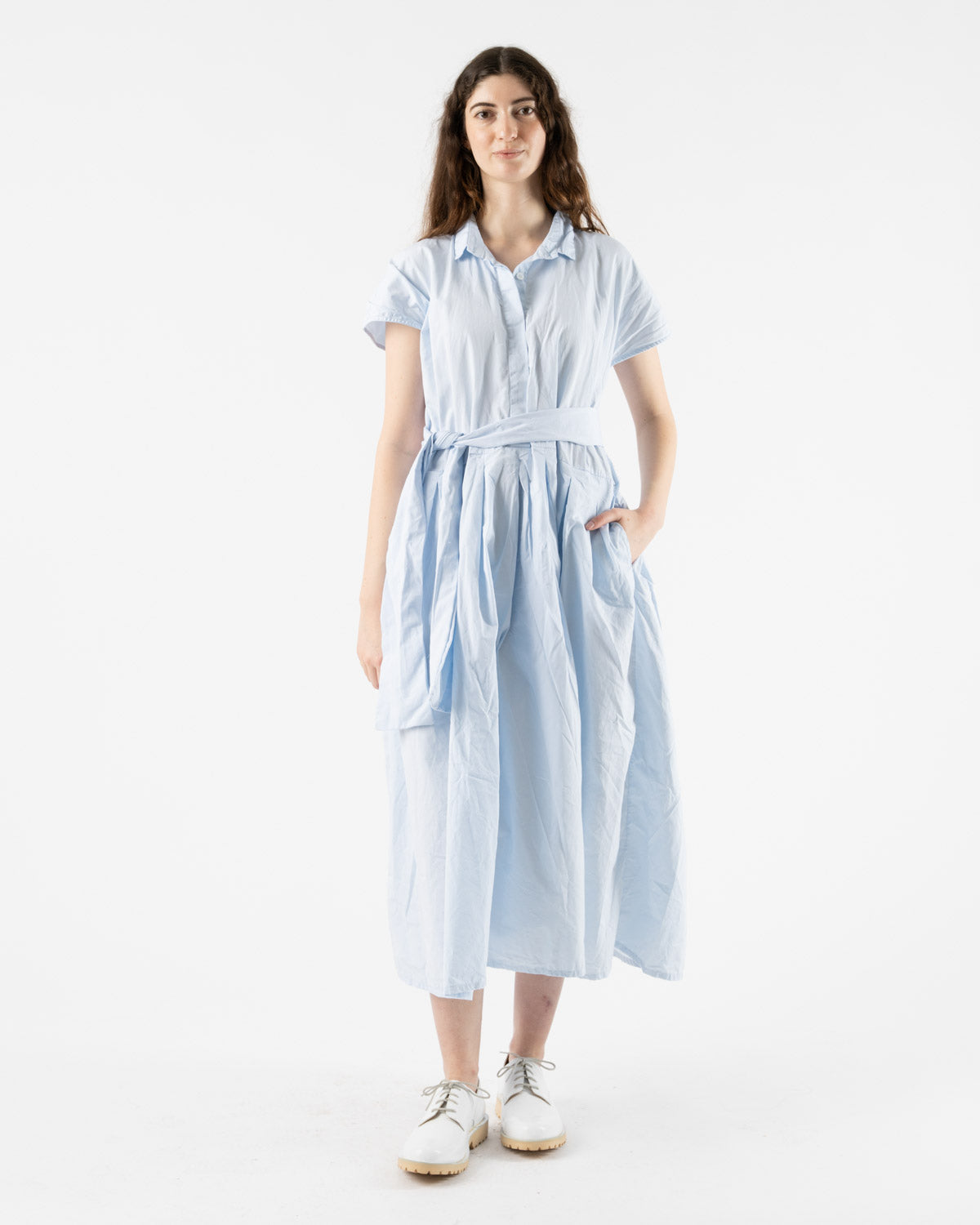 Bergfabel Lena Dress in Sky Curated at Jake and Jones
