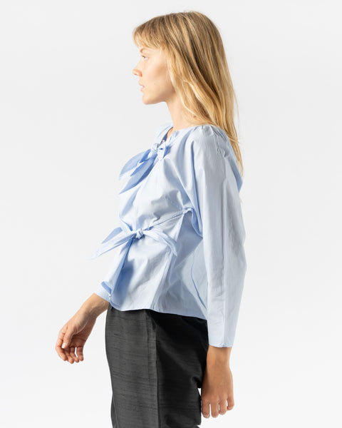 Chelsea Mak Petra Top in Sky Blue Curated at Jake and Jones