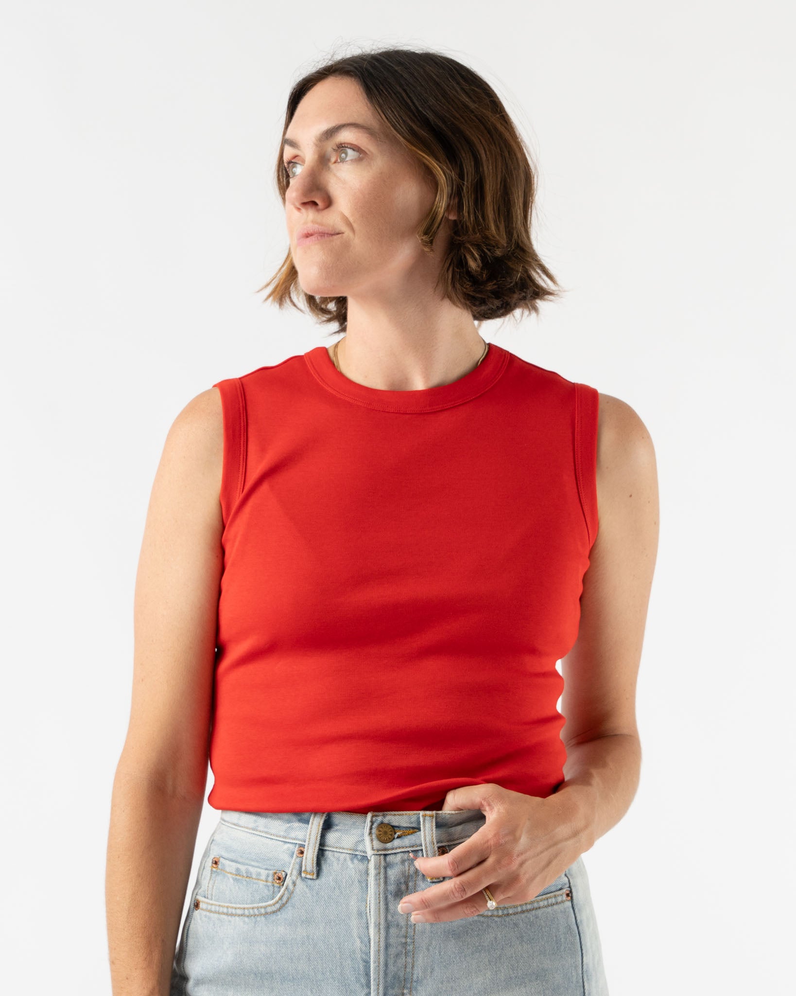 FLORE FLORE Esmé Tank in Audrey Curated at Jake and Jones