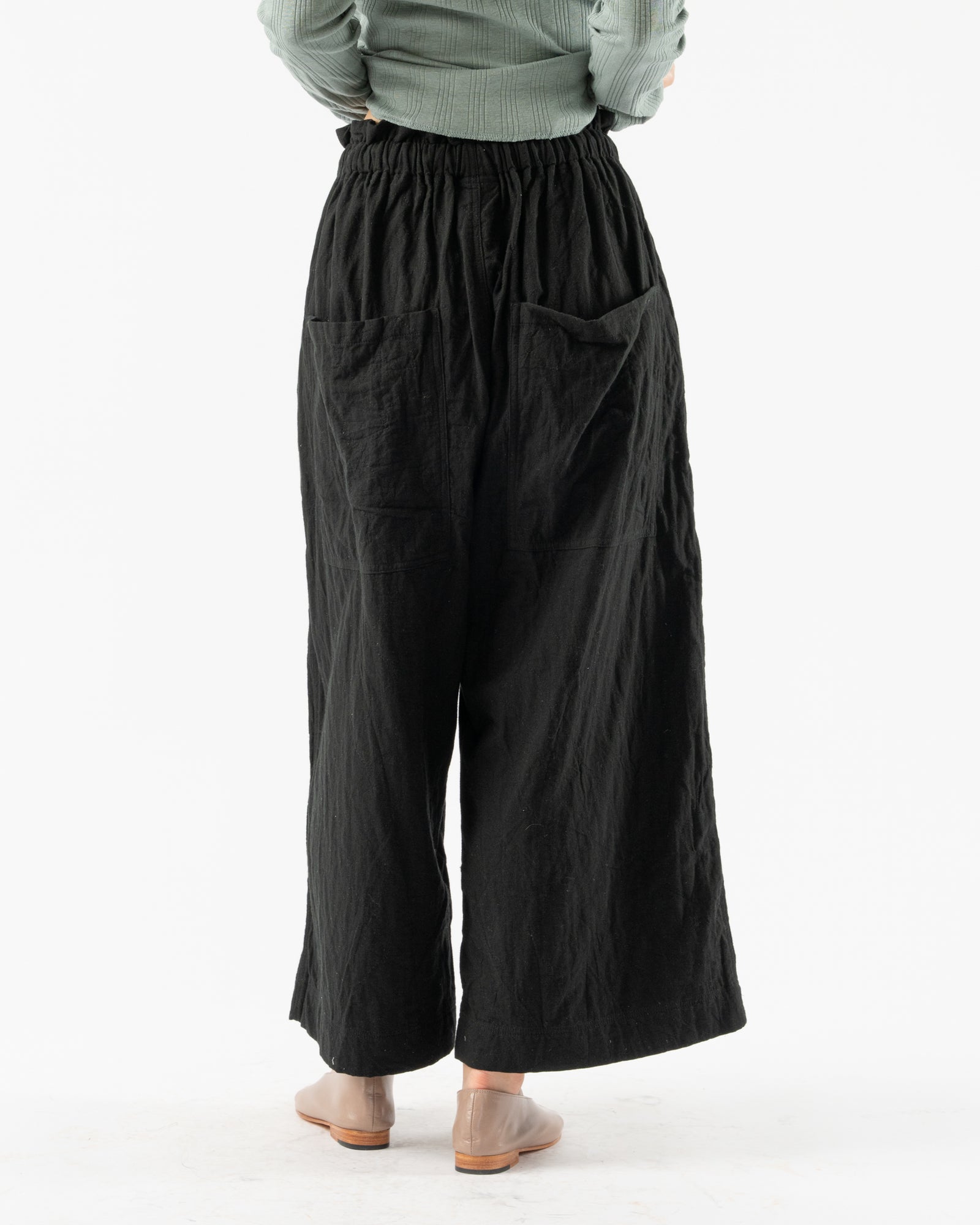 Ichi Antiquités Azumadaki Quilt Pants in Black Curated at Ichi Antiquités Azumadaki Quilt Pants in Black Curated at