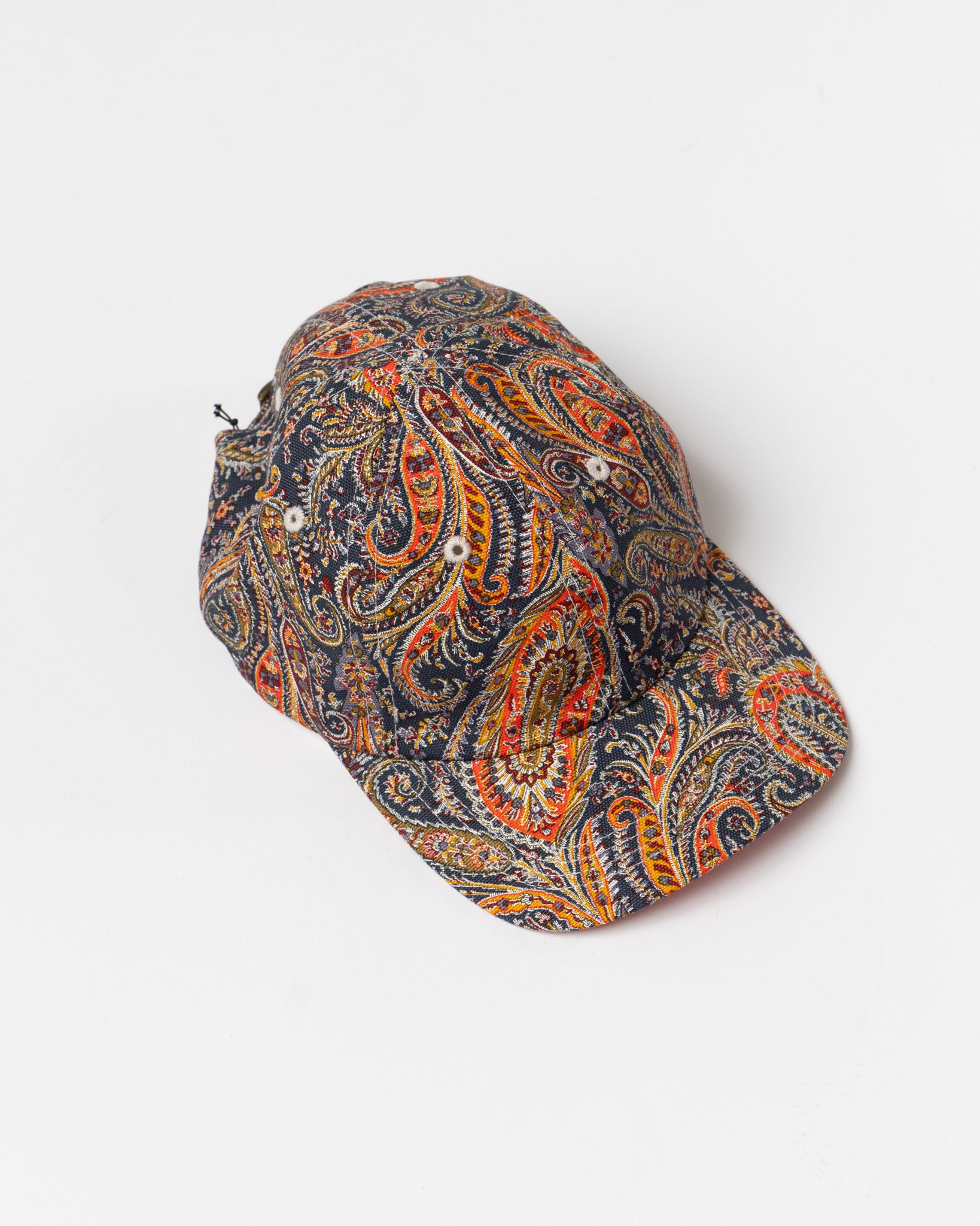 KasMaria Dark Paisley Cap Curated at Jake and Jones