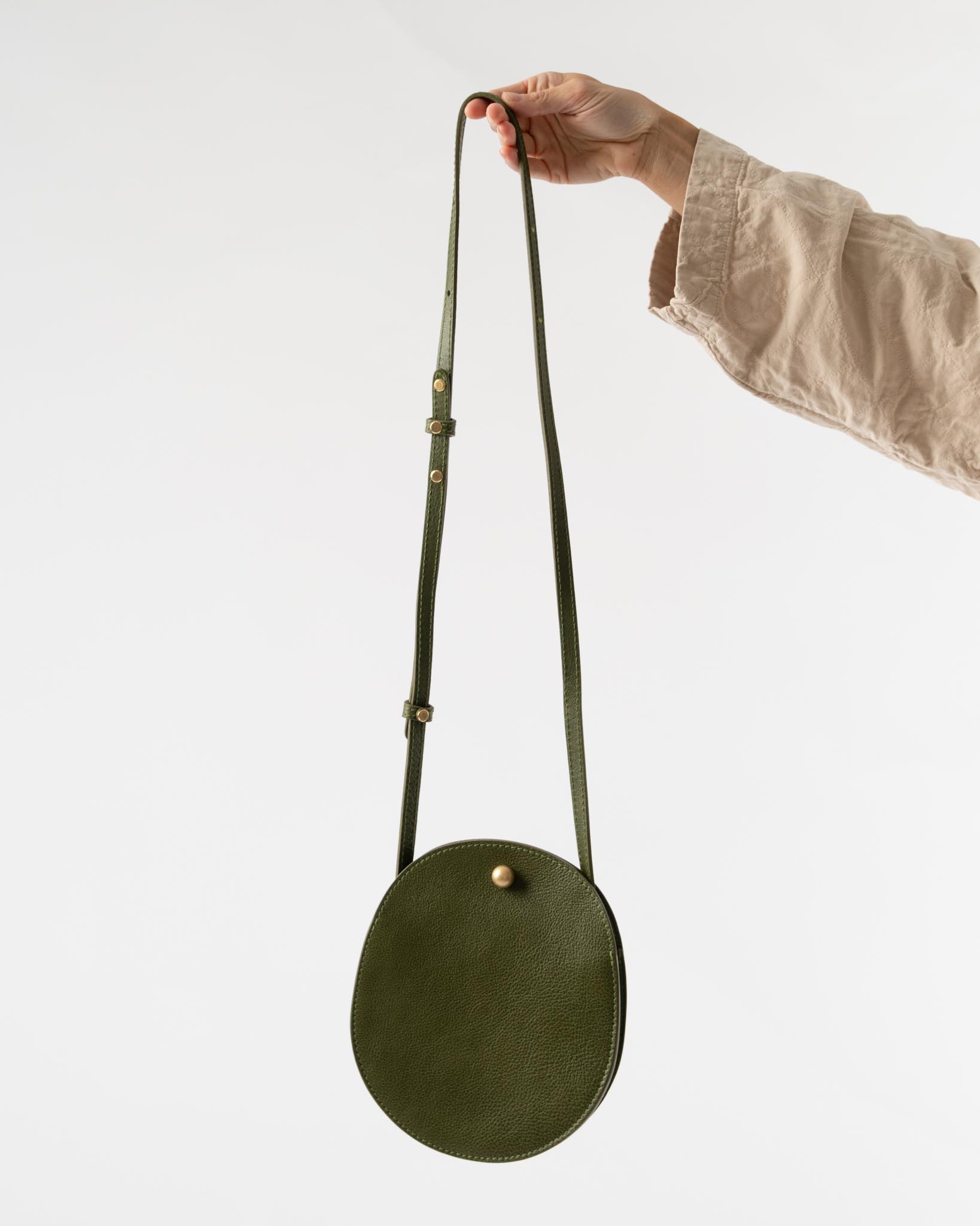 LINDQUIST Mini Eggi in Olive Curated at Jake and Jones
