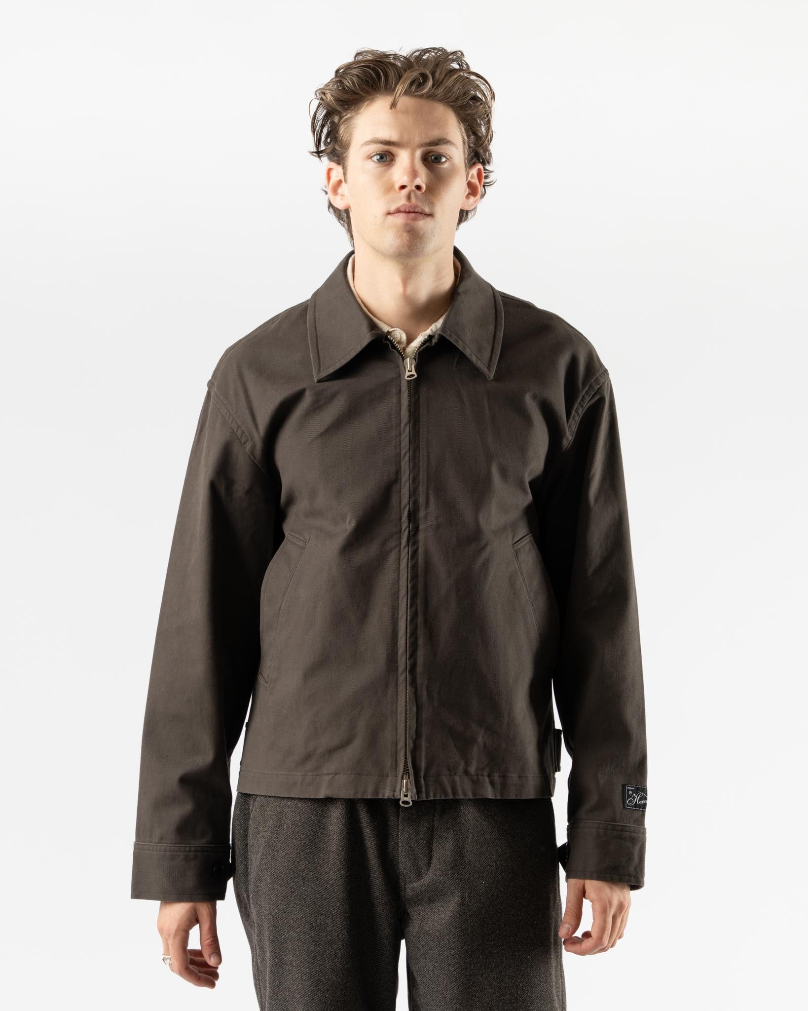 mfpen Work Jacket in Washed Twill Curated at Jake and Jones