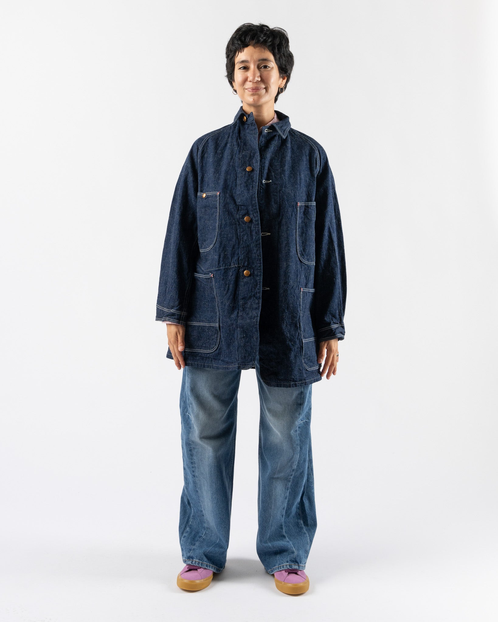 orSlow 1940's Coverall in One Wash Curated at Jake and Jones