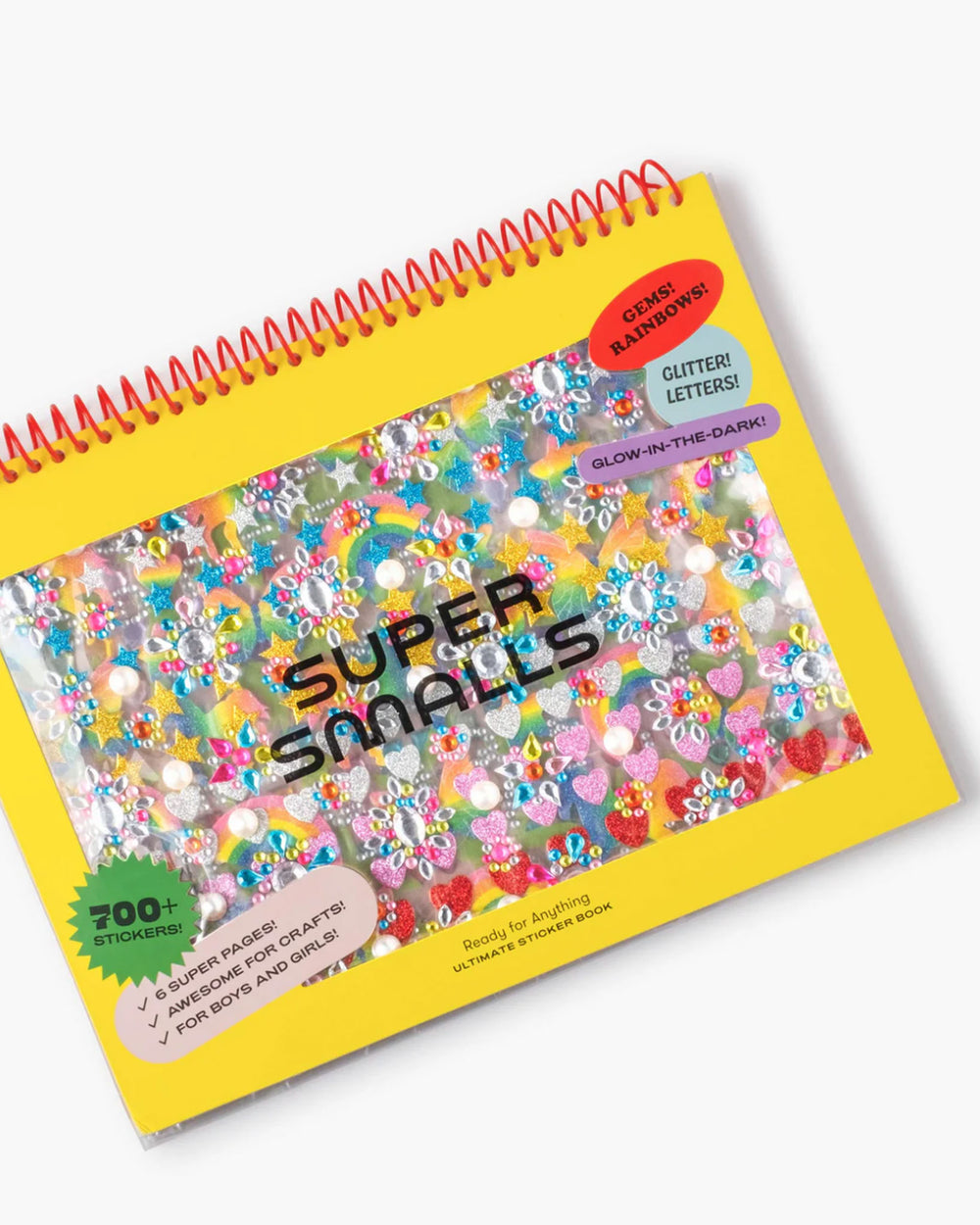 Super Smalls Everyday Sparkle 4 Page Sticker Book Curated at Jake and Jones