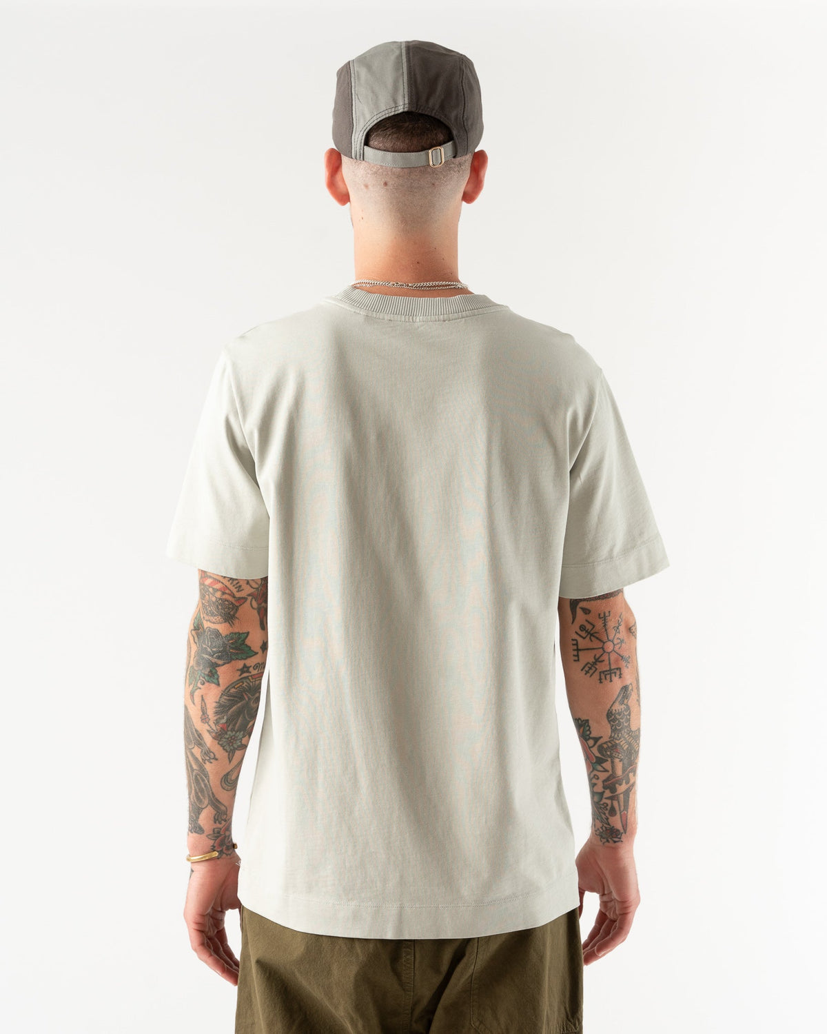 Auralee Wrinkled Washed Finx Twill Shirt in White Curated at Auralee Wrinkled Washed Finx Twill Shirt in White Curated at
